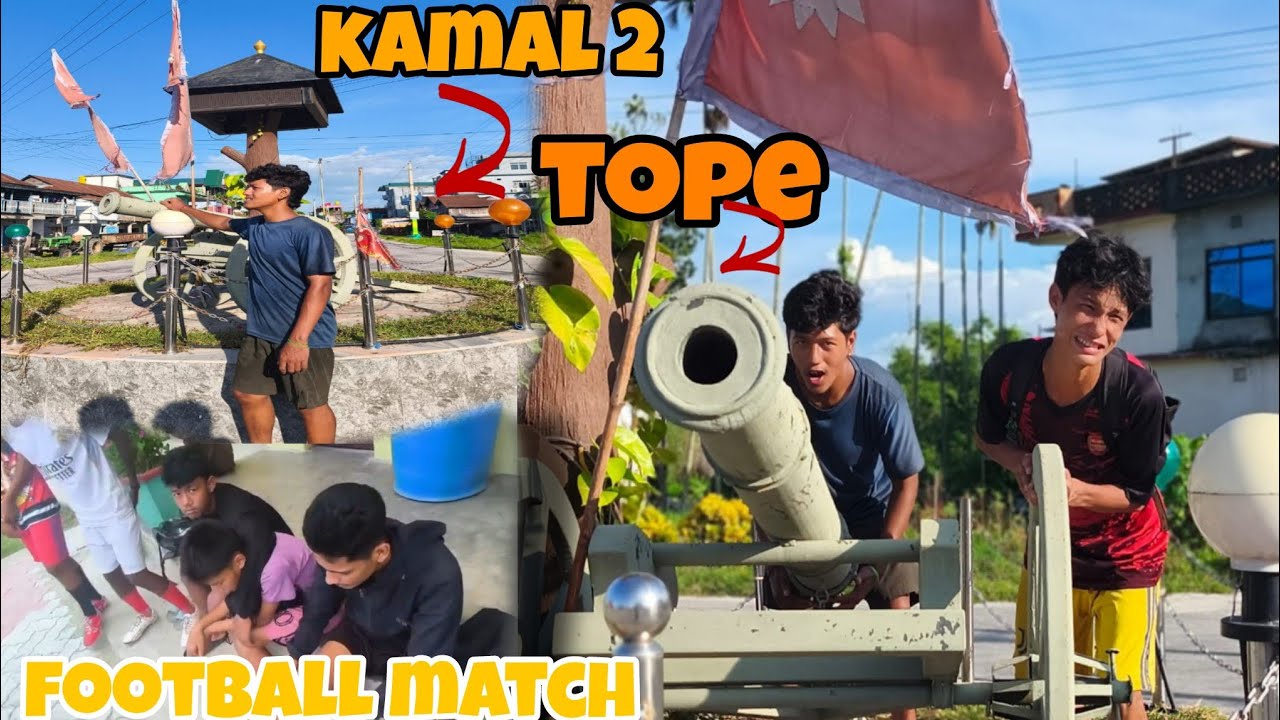football khelna thau aasto tada 30km😱😱kamal 2 ma tope😱 ️semi ma gayarw ...