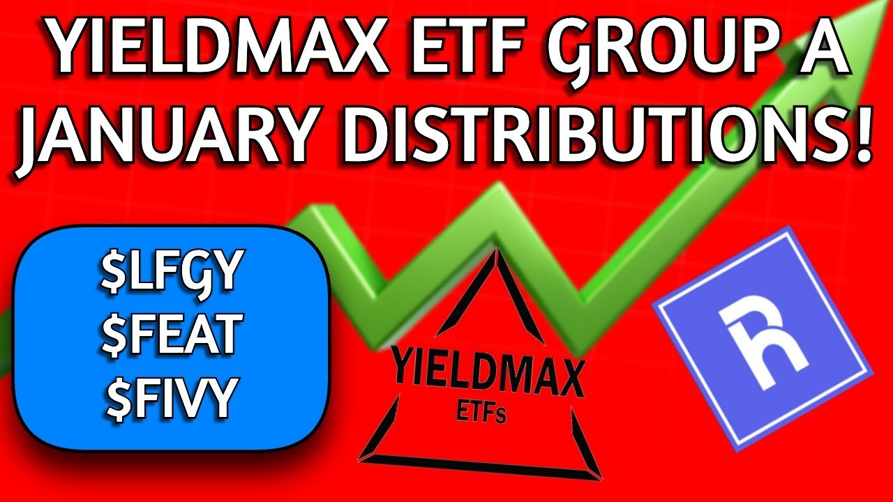 YieldMax ETFs Group A January Distributions & Roundhill Distributions! LFGY, FEAT & FIVY - YouTube