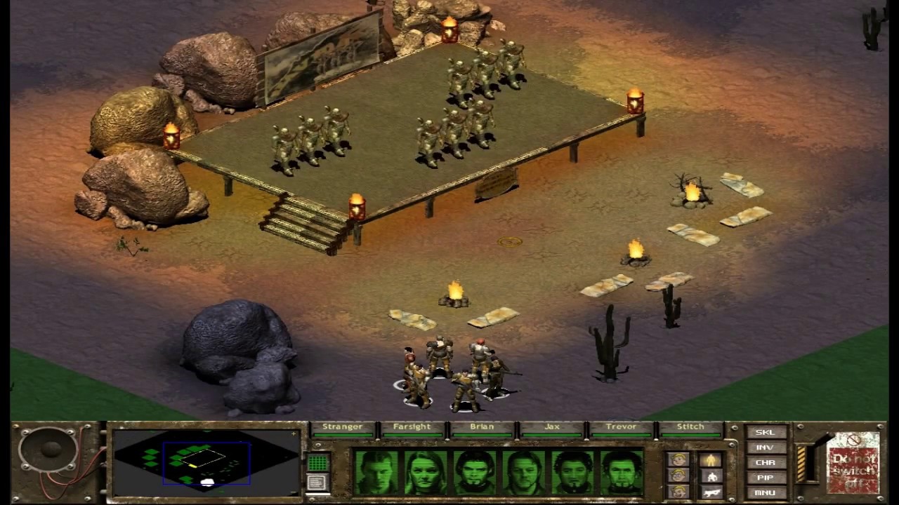 Fallout Tactics - Reaver Dance Special Encounter - YouTube