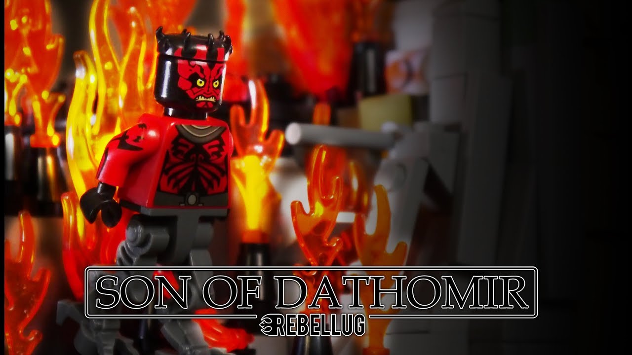 Maul Son Of Dathomir Finale Videorebellug Collaborationlego Star Wars Moc