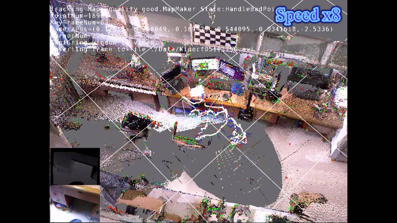 Real-time 3D Reconstruction using Single Kinect - YouTube