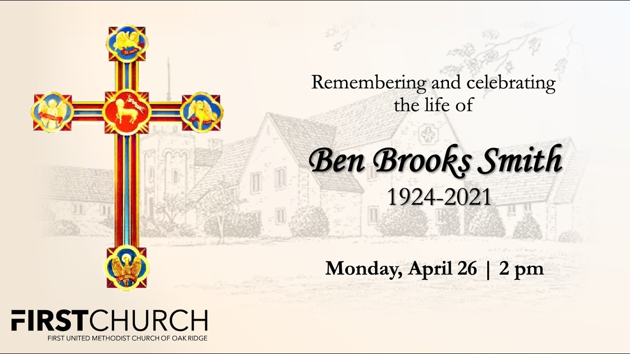 Memorial Service for Ben Smith - YouTube