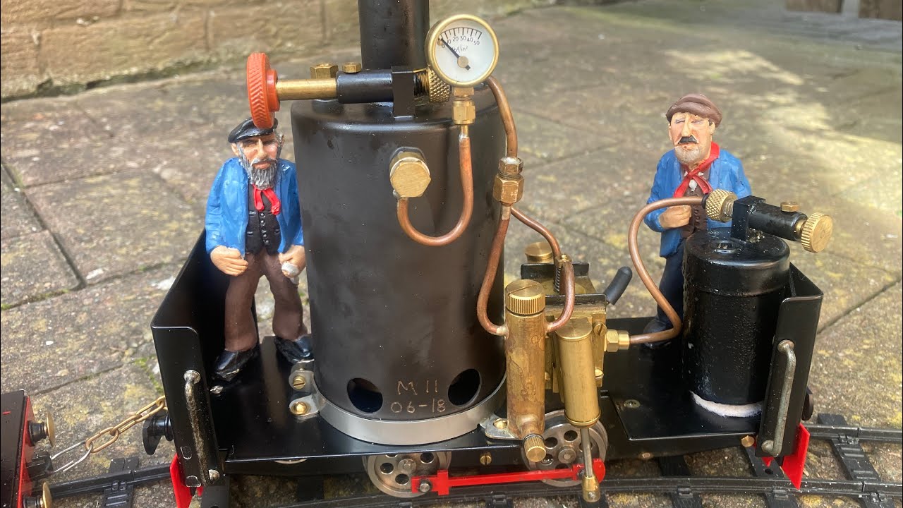 PJLW Exploring Mamod Vertical Boiler Steam Train with Mamod Inspired ...