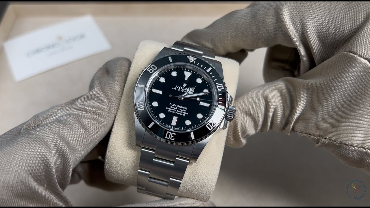 Rolex Submariner No Date 124060 - YouTube