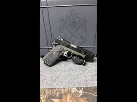 springfield armory mc operator 1911 unboxing - YouTube