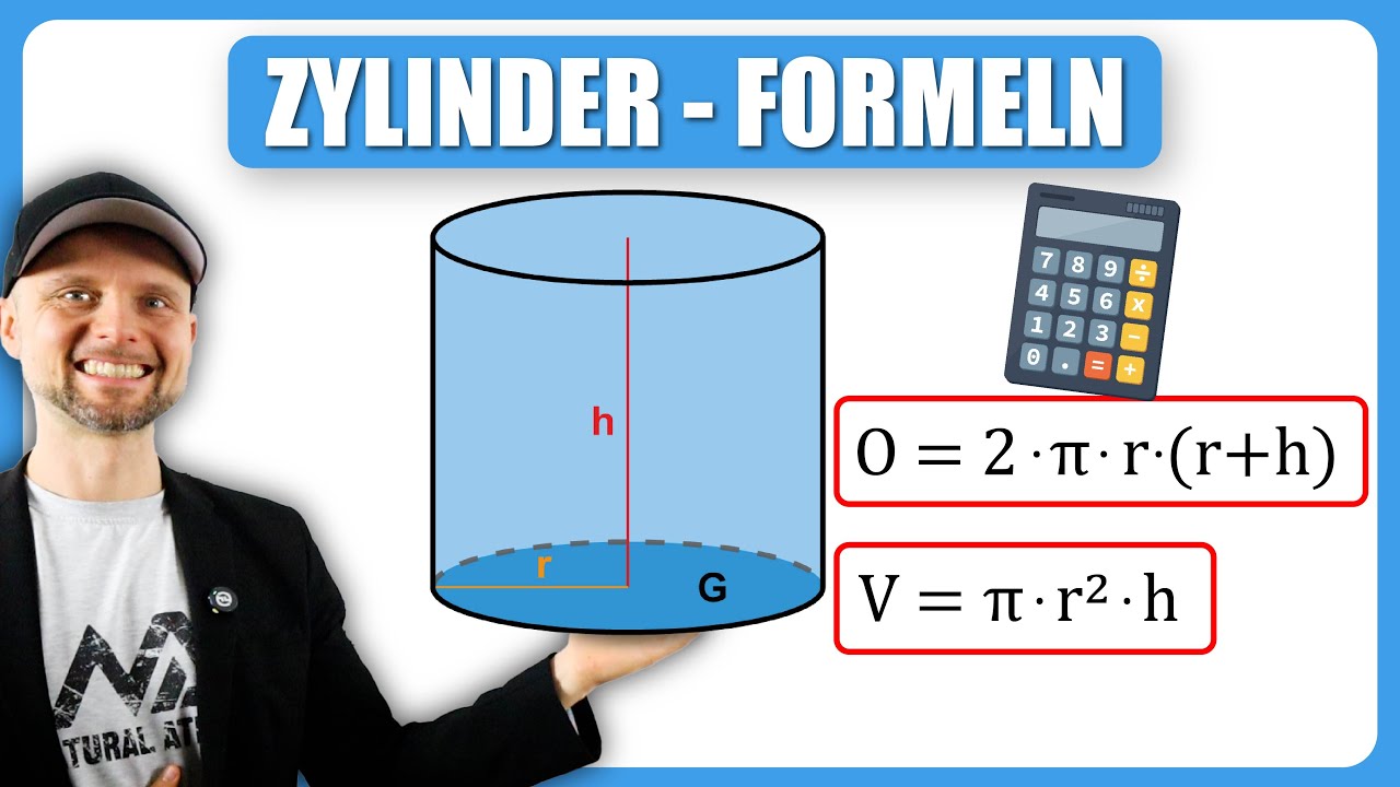 Zylinder - Die wichtigsten Formeln || MedAT & Medizinstudium - YouTube