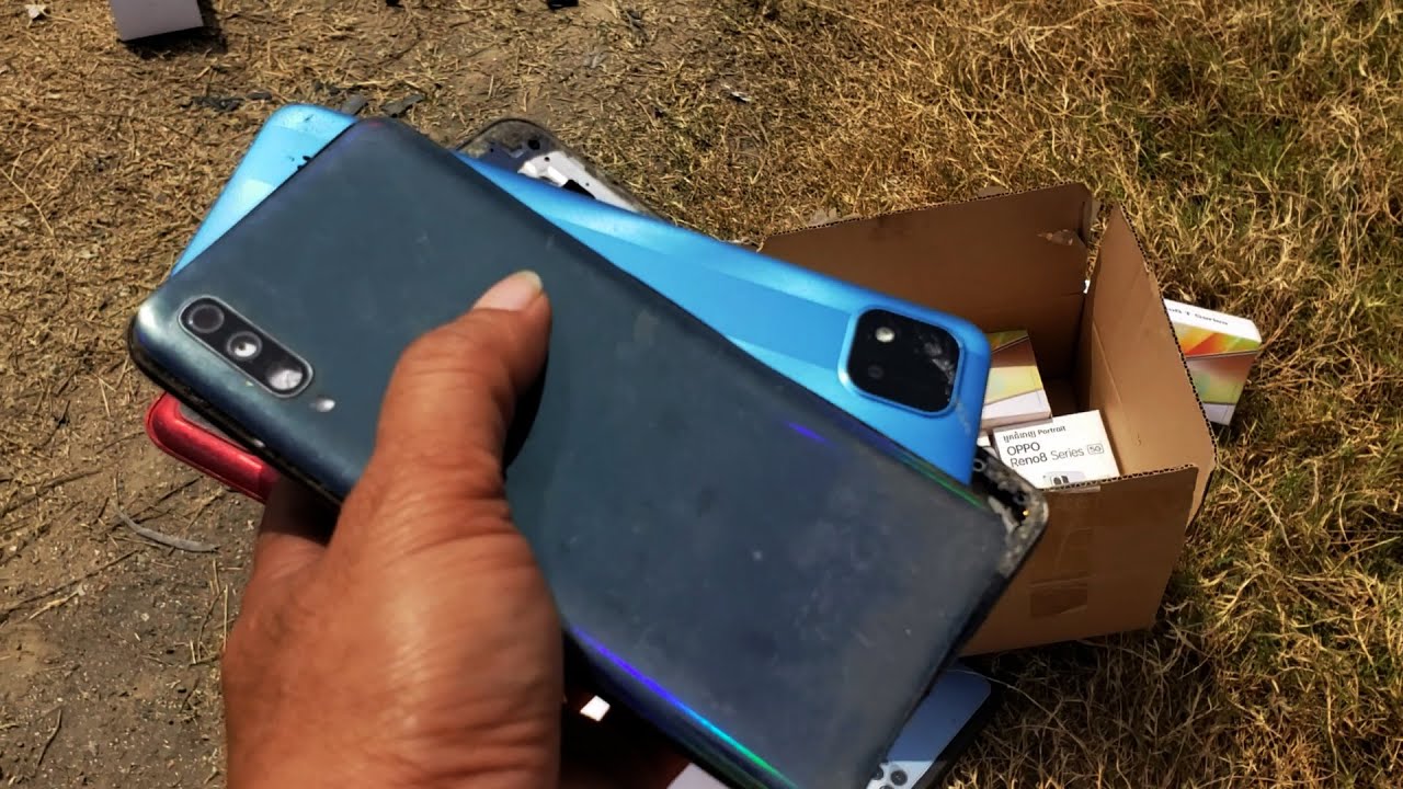 Great! i Found Samsung Galaxy A50 , Many Broken Phones & More! How To ...