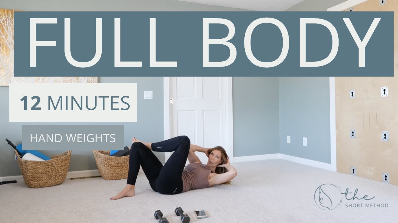 The 12 Minute Workout to Tone Your Glutes, Shoulders & Abs - YouTube