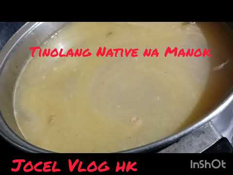 HOW TO COOK TINOLANG NATIVE CHICKEN/FILIPINO FOOD - YouTube