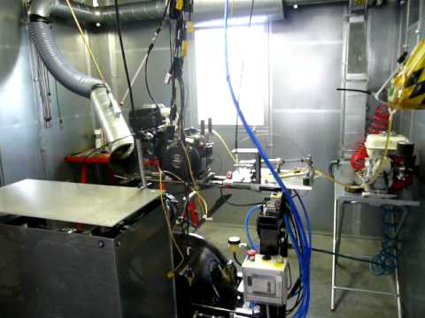 Subaru KX21 kart race engine on Dyno - YouTube