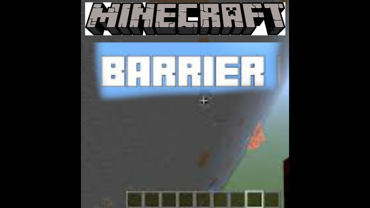 HOW TO GET OUTSIDE OF THE BARRIER ON A SUPERFLAT WORLD | Minecraft ...