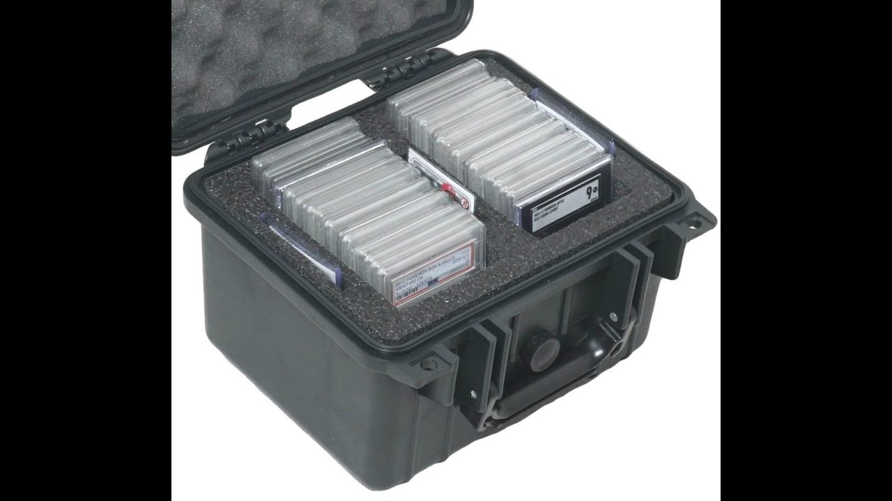 53 Graded Card Slab Collector Case - YouTube