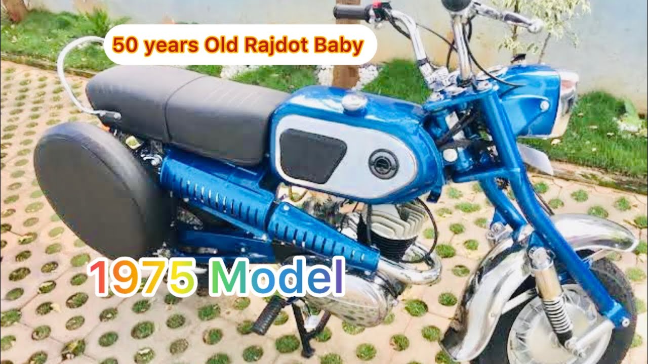 1975 Model Rajdot Baby Bike (Motorcycle) 50 years Old #rajdoot #bike # ...