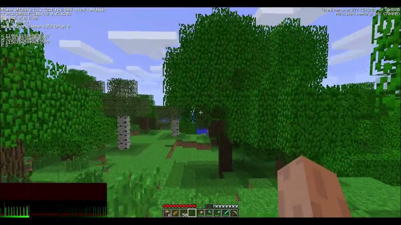 Trying To Walk To The Corner Farlands In Minecraft Beta 1.7.3 Part 2 ...