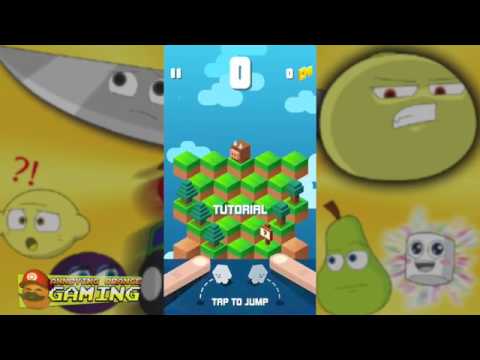 Annoying Orange Gaming! Grapefruit Fails at Down the Mountain - YouTube
