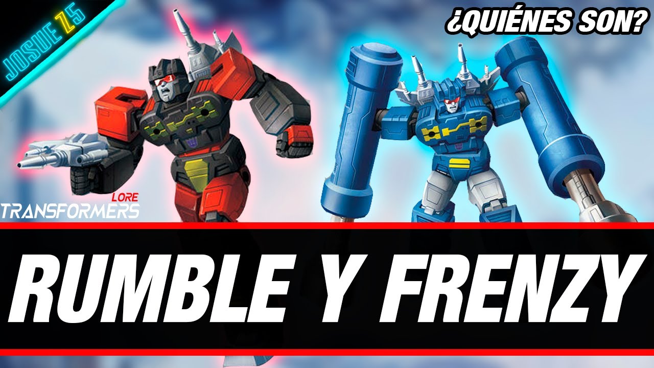 Rumble y Frenzy - ¿Quienes son? - Transformers Lore - YouTube