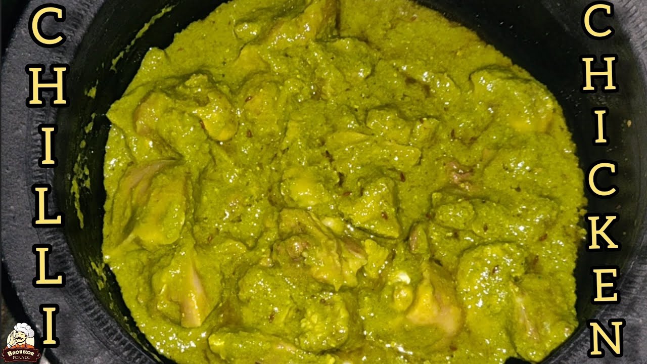 HYDERABADI CHILLI CHICKEN CURRY||RESTAURANT STYLE CHILLI CHICKEN CURRY ...