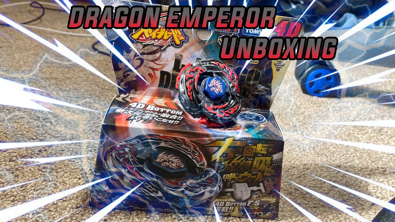 The Dragon Emperor!!! | L-Drago Destructor F:S Unboxing (Beyblade Metal ...