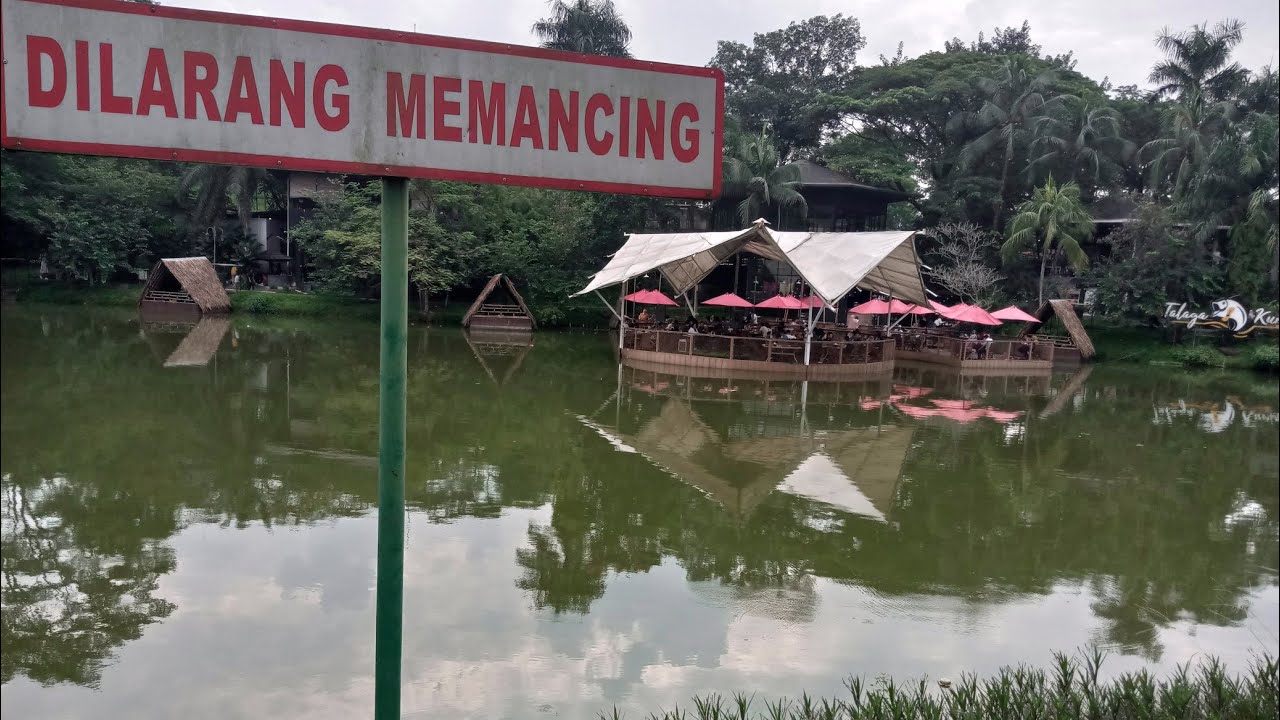 kondisi terkini Telaga Kuring Sentul - YouTube