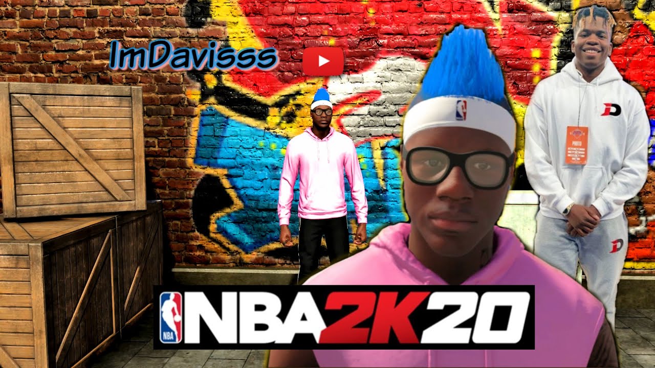 ImDavisss FACE CREATION IN NBA 2K20🥵 - YouTube