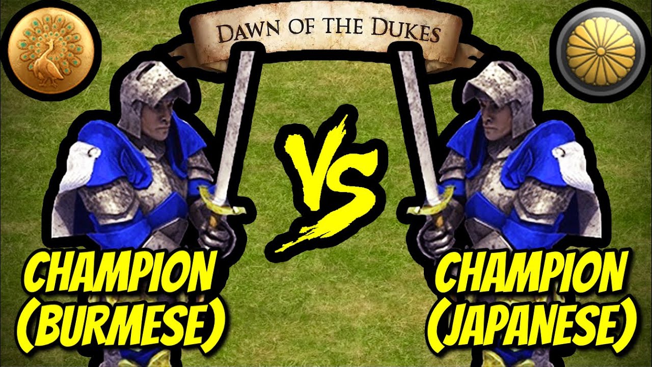 200 (Burmese) Champions vs 200 (Japanese) Champions | AoE II ...