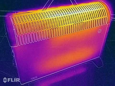 így melegszik be a Sencor SCF 2003 elektromos konvektor  - Teszt a lelke mindennek