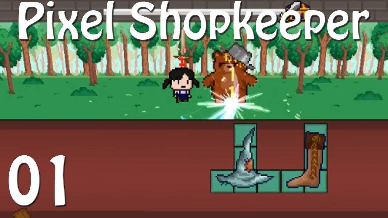 Pixel Shopkeeper - 01 - Let's take a look! - YouTube