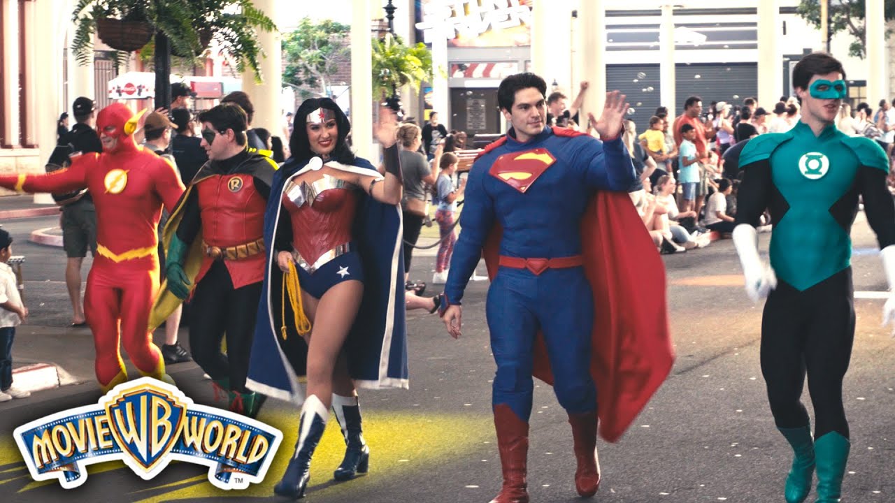 Warner Bros. Movie World Parade - April 2024 - YouTube