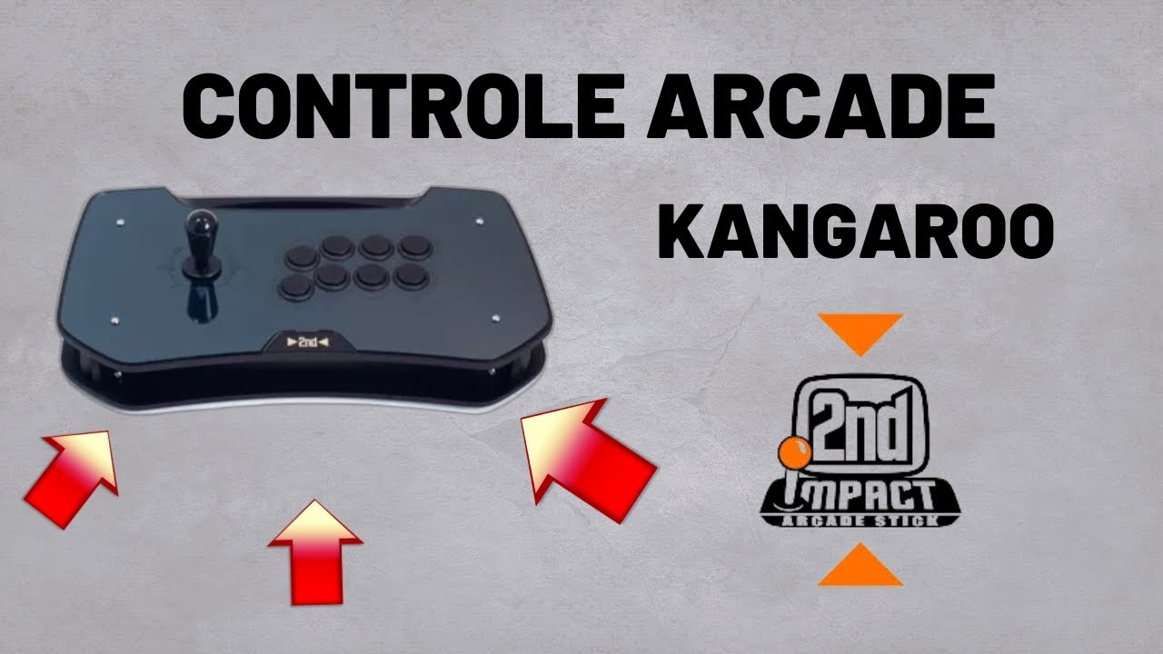 Controle Arcade 2nd Impact Kangaroo - Minhas Impressões Após 5 Dias de ...