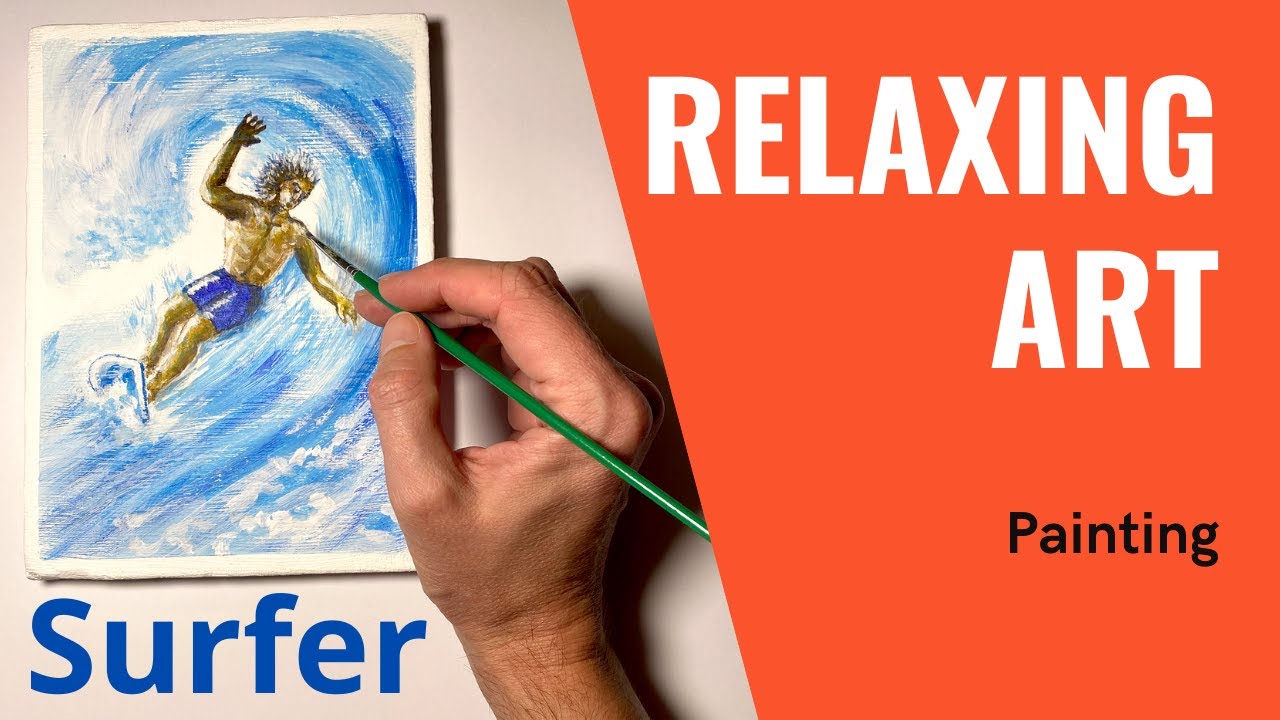 How to draw surfer - YouTube