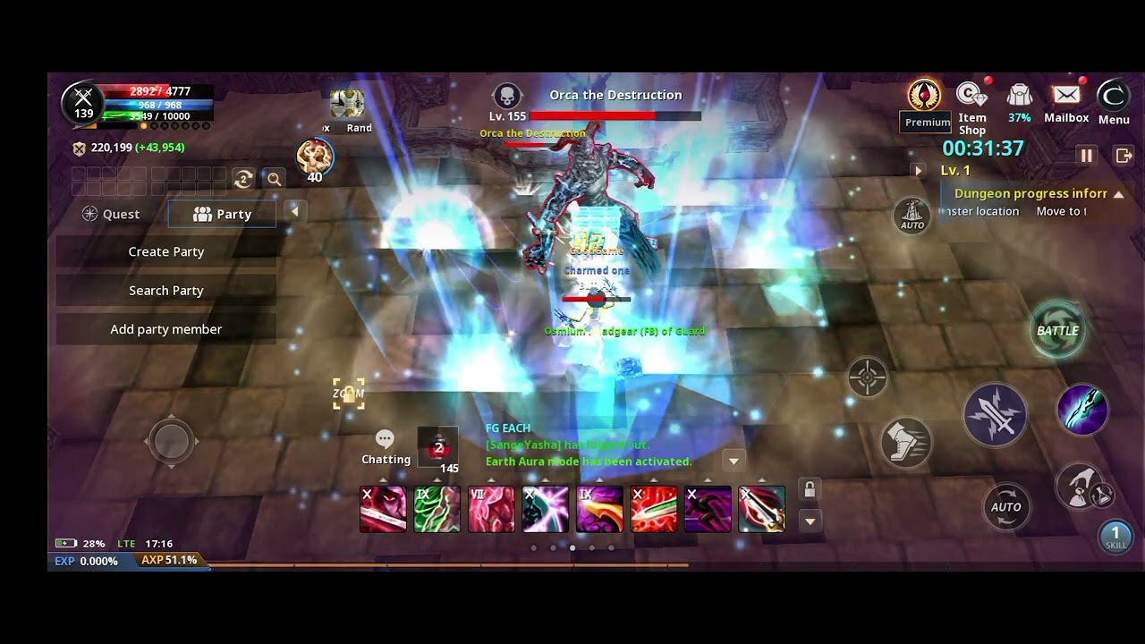 CABAL INFINITE COMBO BLADER SOLO DUNGEON FORGOTTEN TEMPLE PART 1 - YouTube