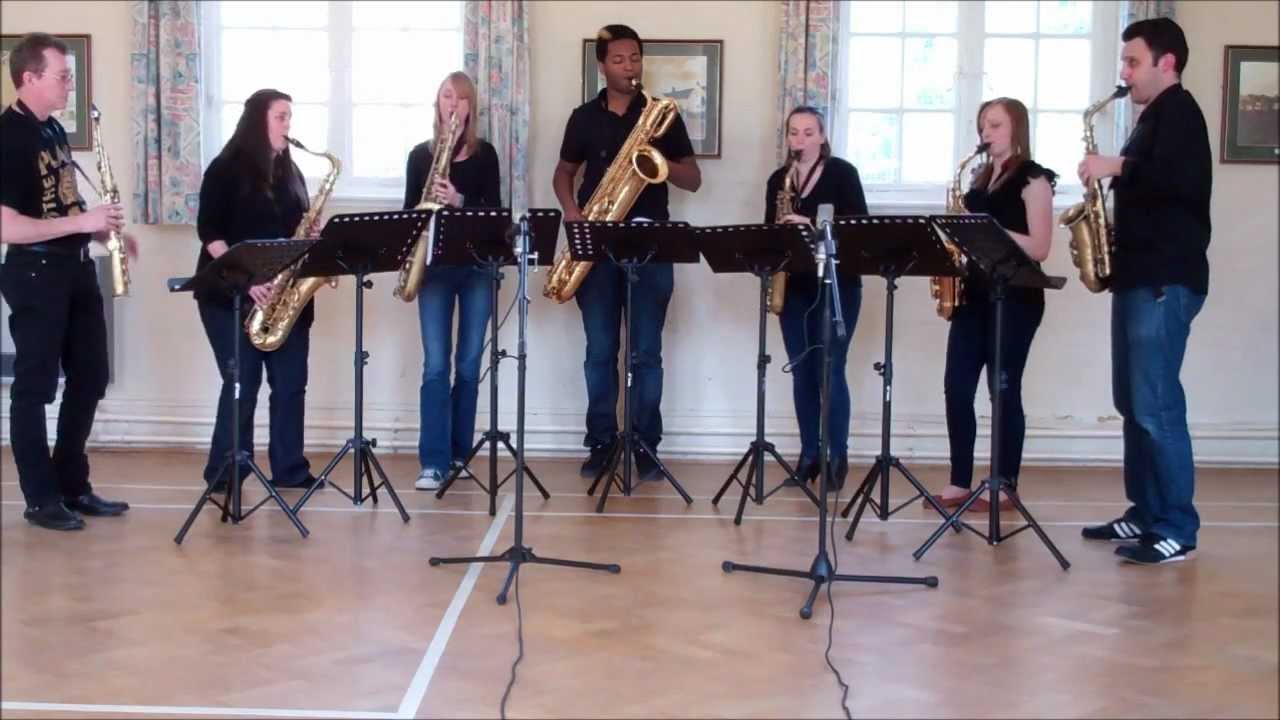 Amazing Grace - saxophone ensemble (septet) - YouTube