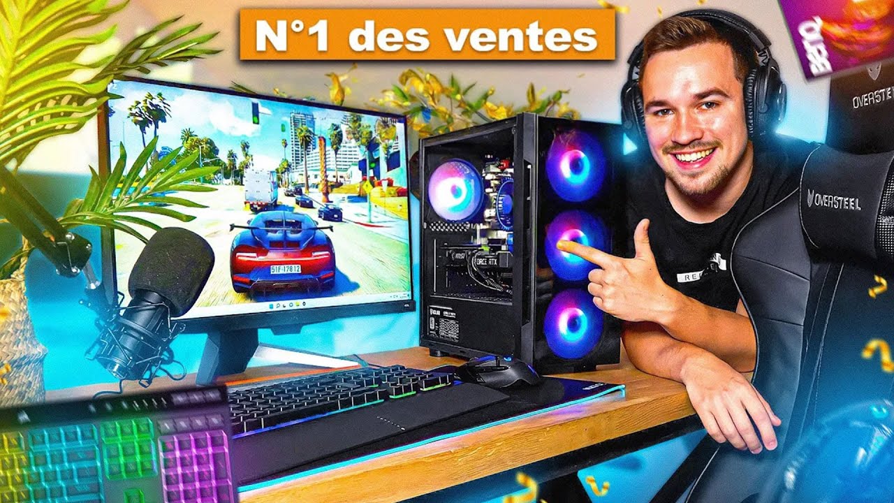 CONSTRUIRE LE SETUP GAMING LE PLUS VENDU D'AMAZON ! (pas cher) - YouTube