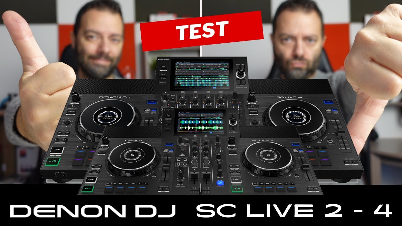 Provo le Denon SC Live 2 e 4 al Convention Deejay | Midance insieme a ...
