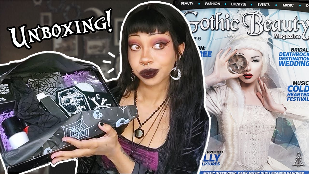 ANOTHER GOTHIC BEAUTY BOX UNBOXING! - YouTube
