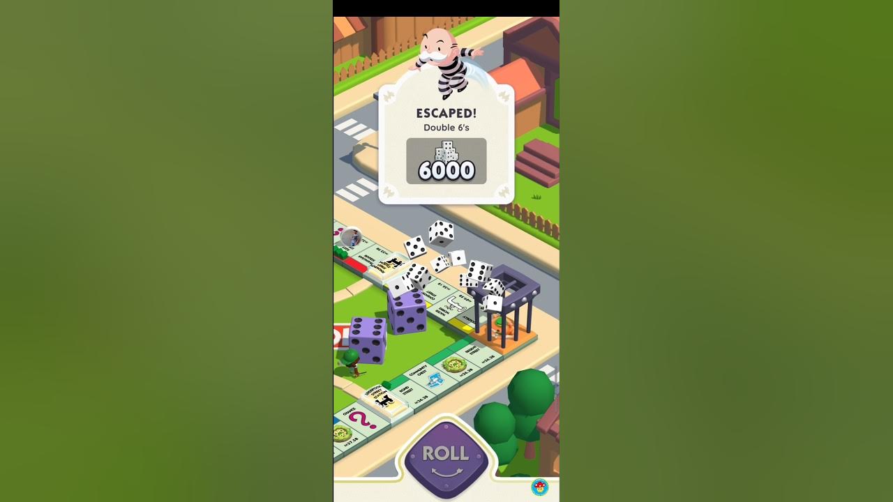 Monopoly Go: Best 1000x High Rolls Gameplay for 3 Times in a Row🤩- Got 6000 Dice in Jail # ...
