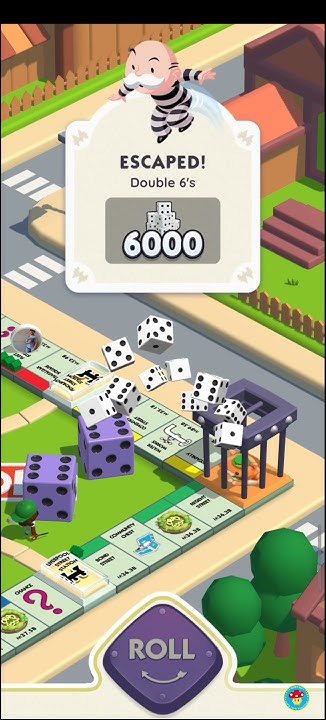 Monopoly Go: Best 1000x High Rolls Gameplay for 3 Times in a Row🤩- Got 6000 Dice in Jail # ...