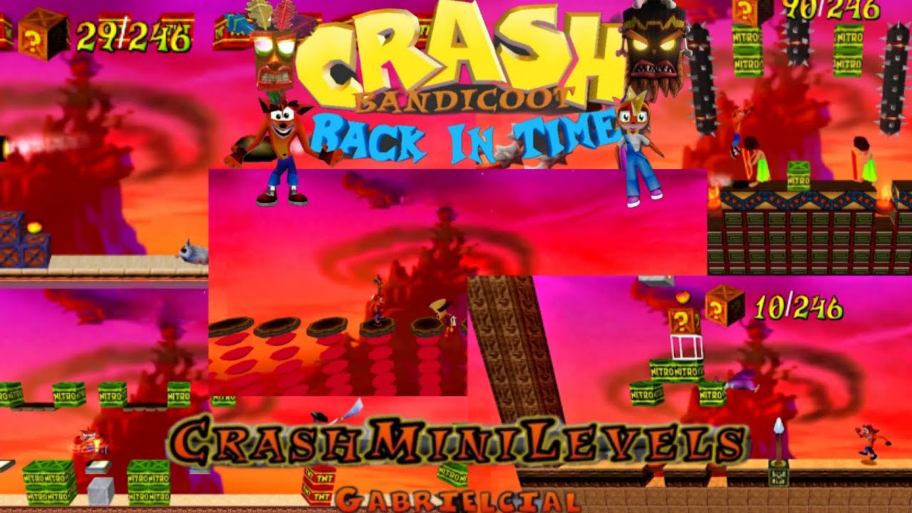 Crash Bandicoot - Back In Time Fan Game: Custom Level: Crash Mini ...