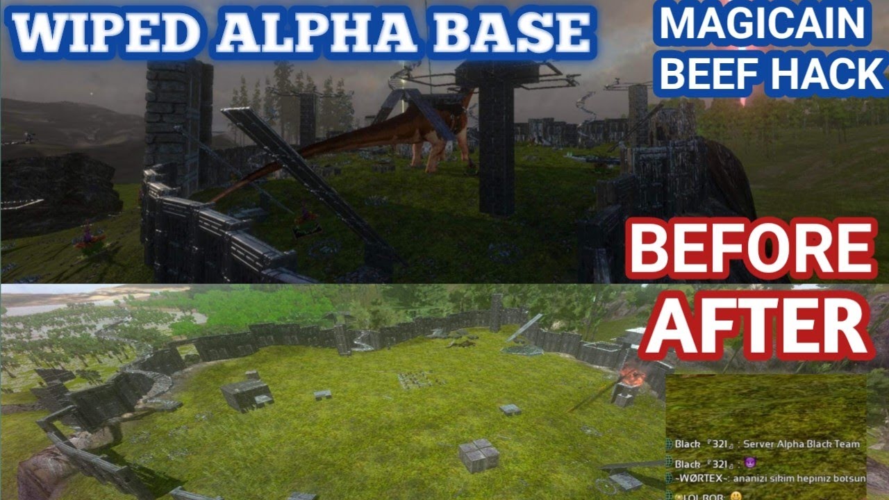 ARK MOBILE -PVXC-MAGICAIN BEEF-WIPED ALPHA BASE - YouTube