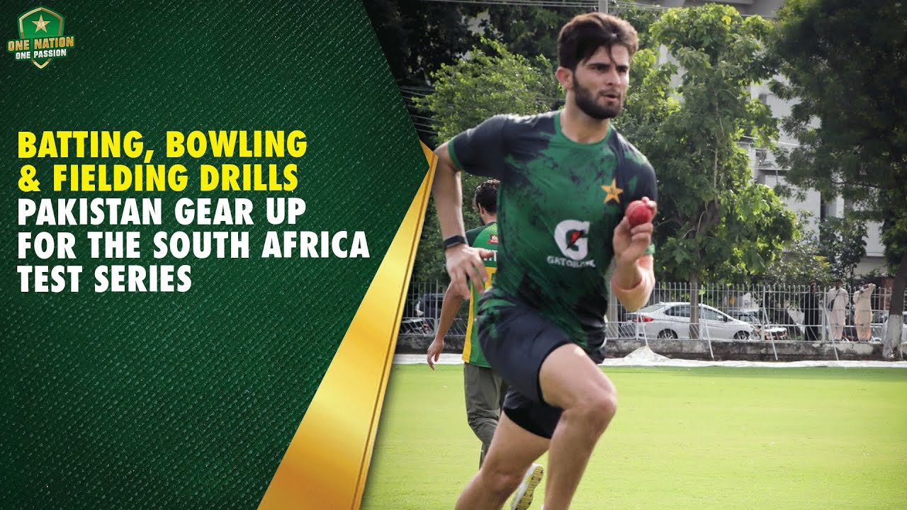 Batting, Bowling & Fielding Drills | Pakistan Gear Up For the South ...