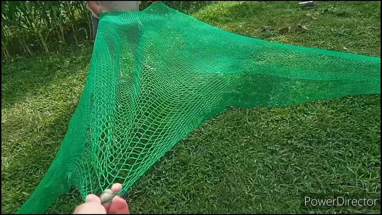 Measuring a net give it to my neighbors... - YouTube