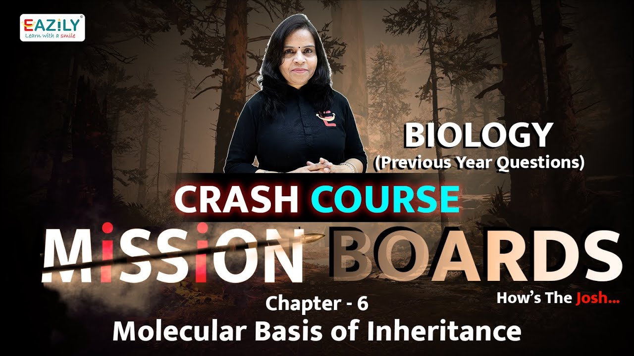 Molecular Basis of Inheritance | Previous Year Questions | Crash Course ...