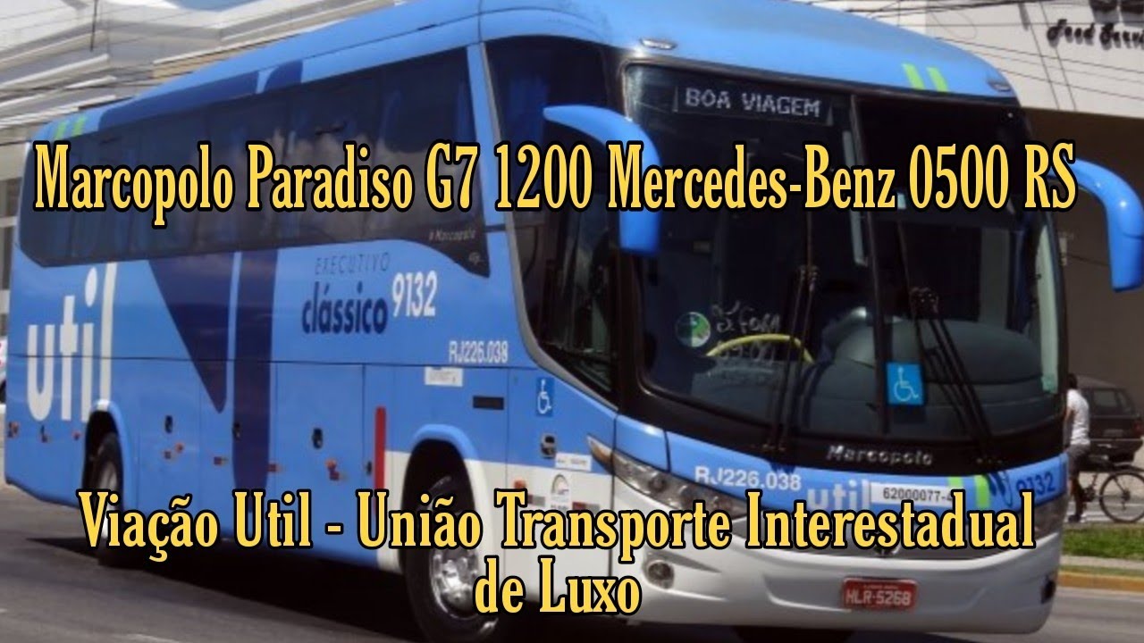 [ Volta Redonda X Valença ] Marcopolo Paradiso G7 1200 Mercedes-Benz ...