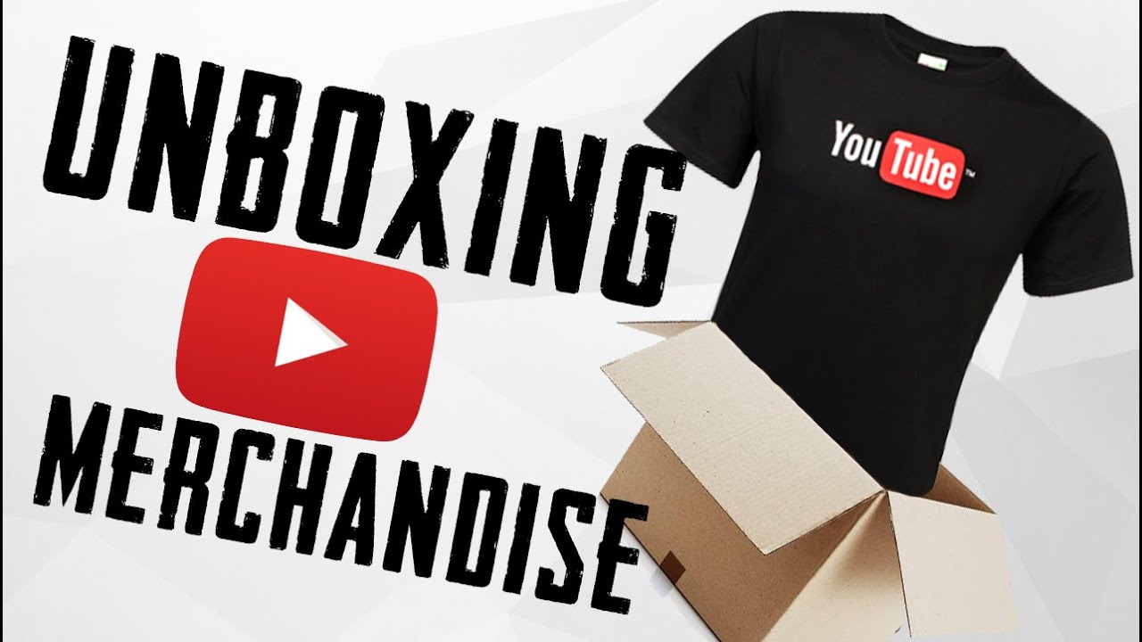 YOUTUBE MERCHANDISE UNBOXING! | SHIRTS, SWEATERS, MUGS AND MORE :D ...