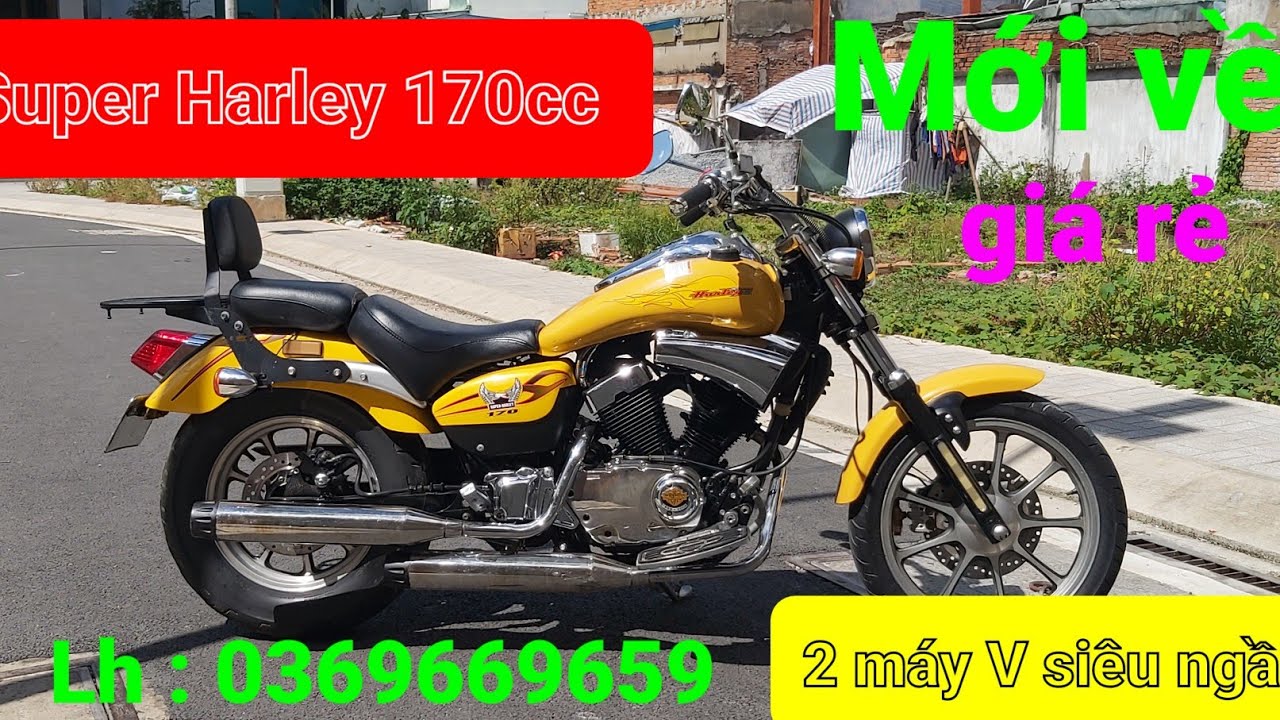 Mới về Super Harley 170cc 2 máy V BSTP giá hợp lý Lh 0369669659 Tuấn ...