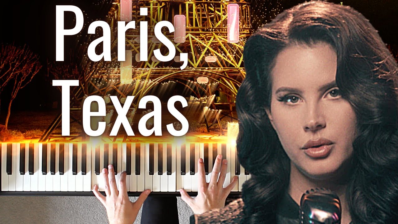 Paris, Texas Lana Del Rey ft. SYML - Piano Cover Acordes - Chordify