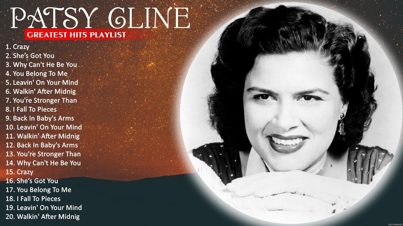 Patsy Cline Greatest Hits 🔥 The Best Of Patsy Cline Songs 🔥 You're ...