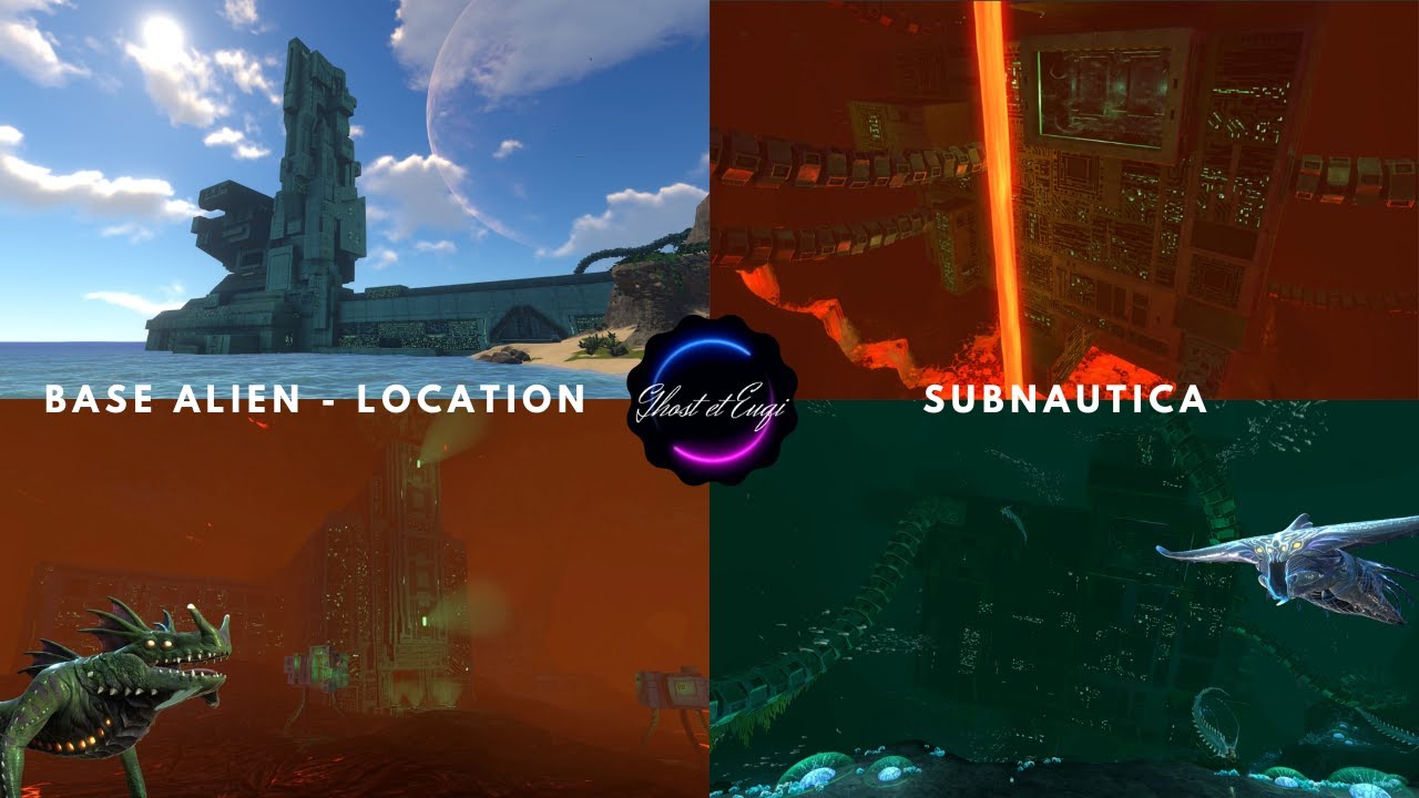 Emplacement des bases alien sur Subnautica - FR - YouTube