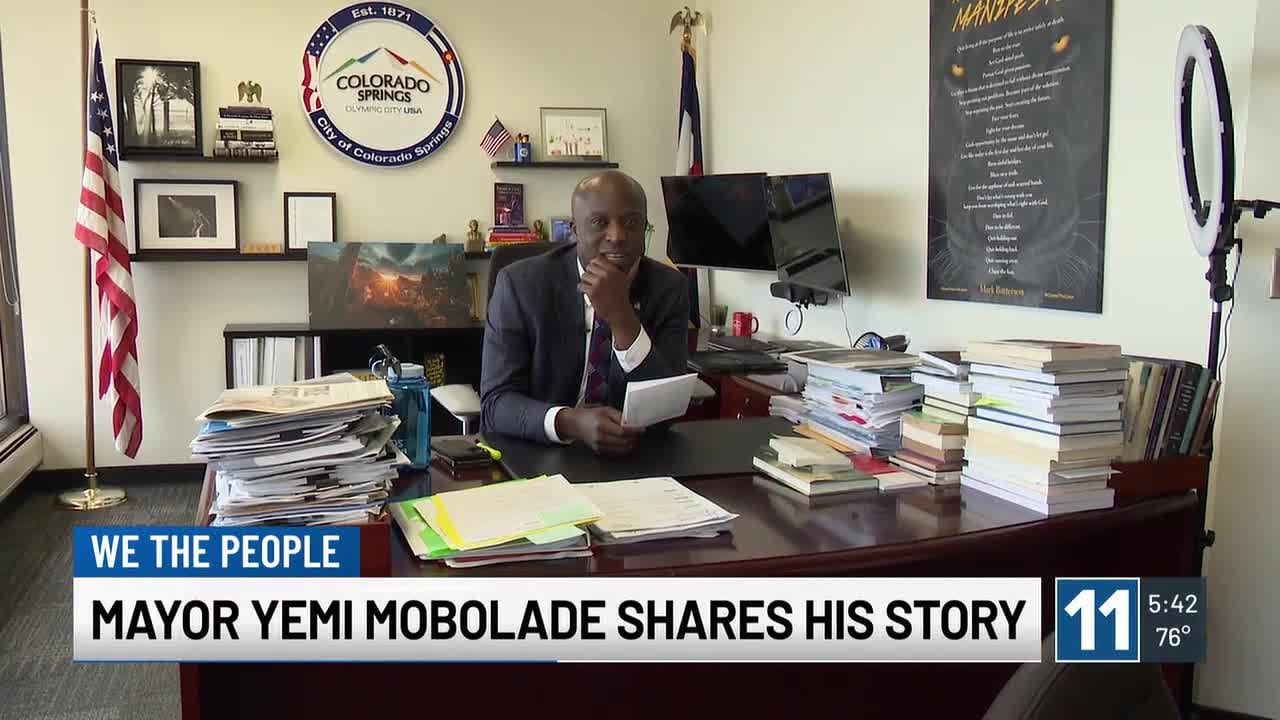 WE THE PEOPLE: Colorado Springs Mayor Yemi Mobolade shares his journey ...