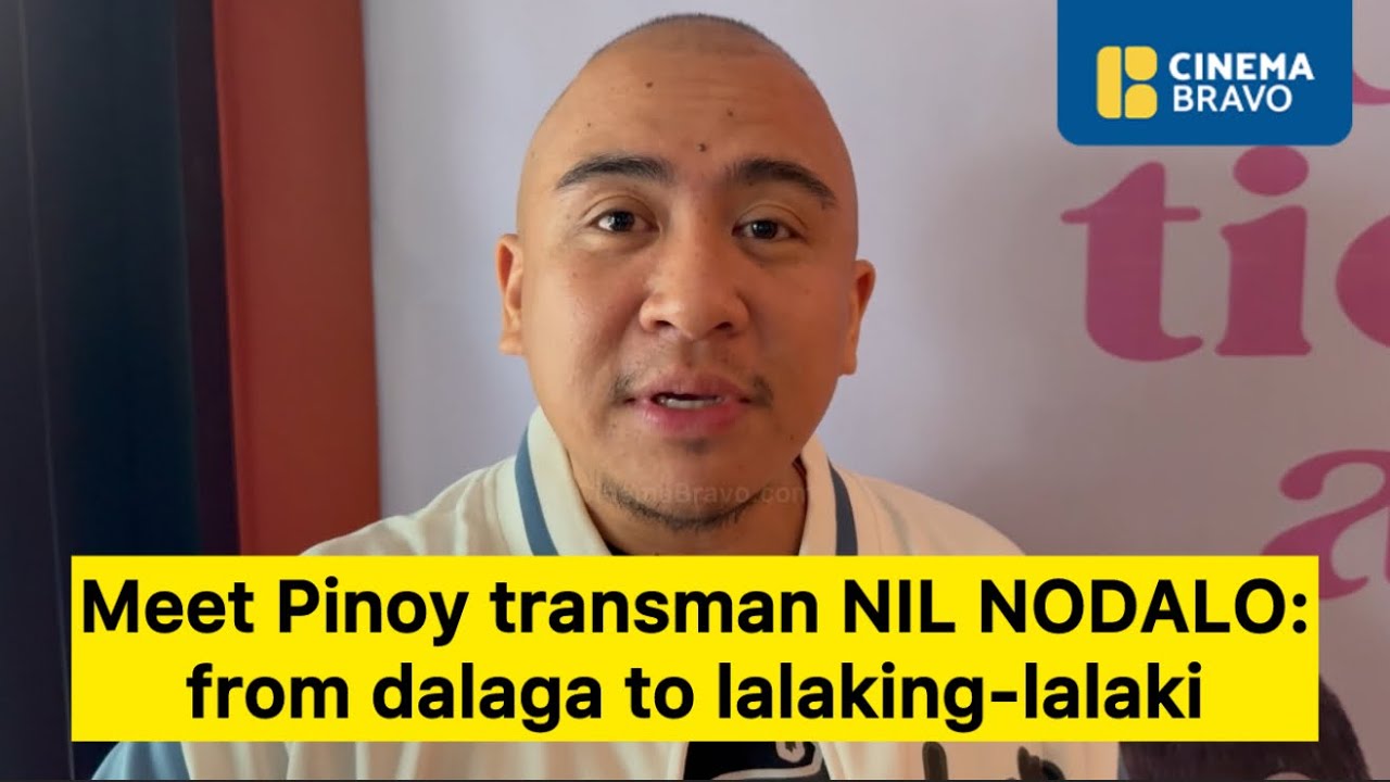 Filipino transman NIL NODALO speaks up about his physical transformations - YouTube